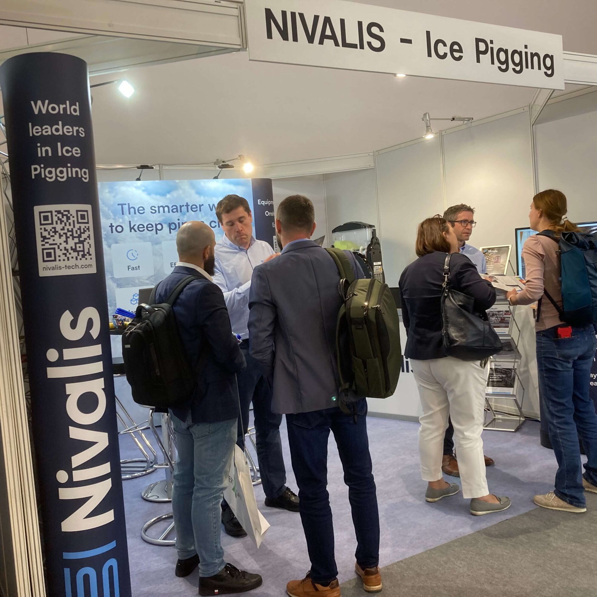 Ice Pigging in Frankfurt | Nivalis Tech